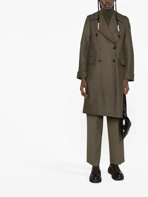 FORTELA Double-breasted Coat