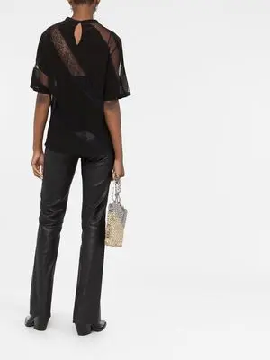 Elie Saab Lace-paneled T-shirt