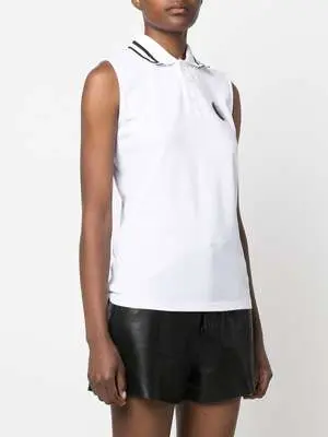 PLEIN SPORT Logo-patch Polo Shirt - White