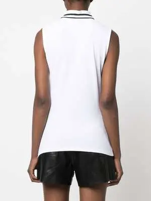 PLEIN SPORT Logo-patch Polo Shirt - White