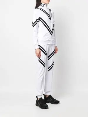PLEIN SPORT Stripe-print Zip-up Tracksuit