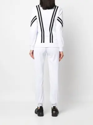 PLEIN SPORT Stripe-print Zip-up Tracksuit