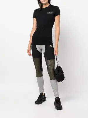 PLEIN SPORT Statement Stretch Leggings