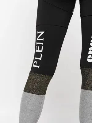 PLEIN SPORT Statement Stretch Leggings