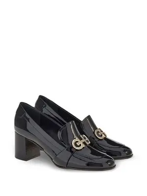 FERRAGAMO Olivia Patent-leather Loafers