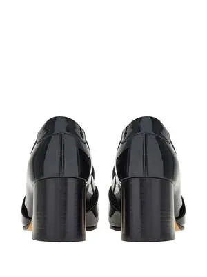 FERRAGAMO Olivia Patent-leather Loafers