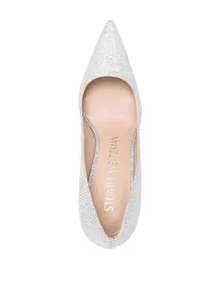 STUART WEITZMAN Metallic-effect Pumps