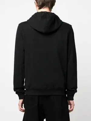 Belstaff Logo-patch Hooded Sweatshirt - Black