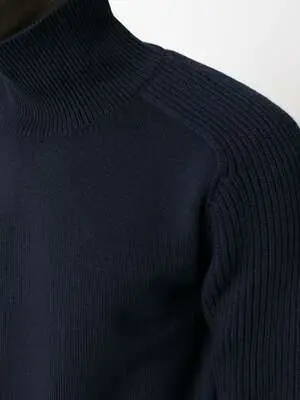 JIL SANDER High-neck Wool Jumper