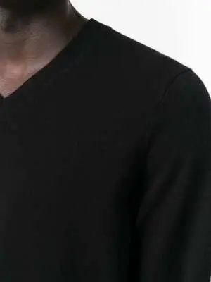 Comme Des Garçons V-neck Knitted Jumper