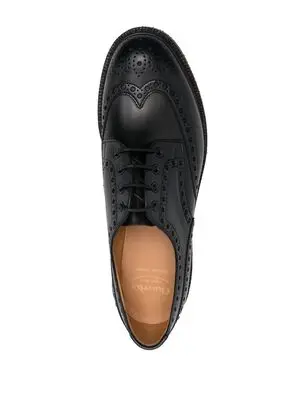 Church's Polished Calf Leather Brogues - Black