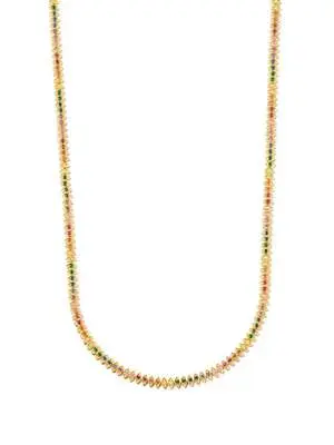 SYDNEY EVAN 14kt Yellow Sapphire Eternity Necklace - Gold