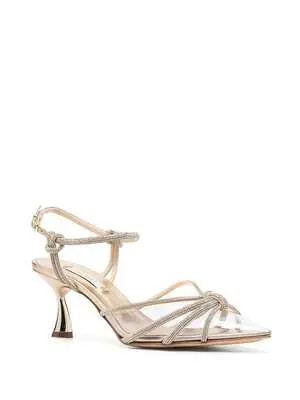Casadei Crystal-embellished Strappy Sandals