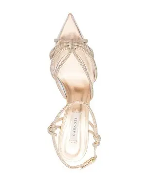 Casadei Crystal-embellished Strappy Sandals