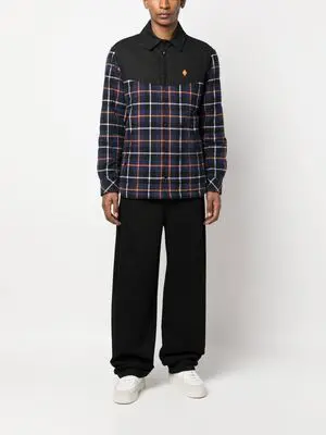 COUNTY OF MILAN Checked Long-sleeve Jacket