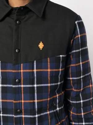 COUNTY OF MILAN Checked Long-sleeve Jacket