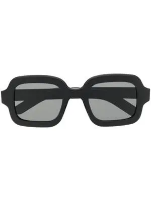 RETROSUPERFUTURE Benz Rectangle Sunglasses - Black