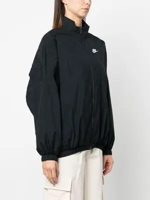 Nike Embroidered-logo Zipped Jacket