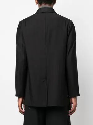 Our Legacy Crease-effect Double-breasted Blazer