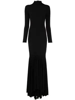 ATU BODY COUTURE Long-sleeve Flared Gown