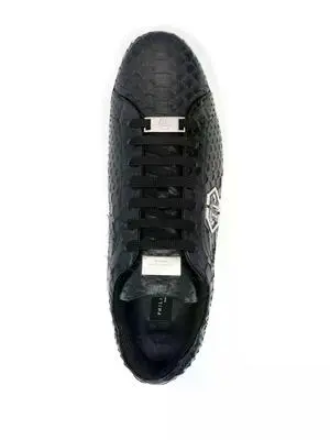 Philipp Plein Textured Low-top Sneakers