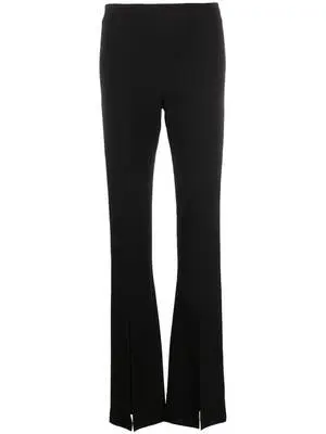 Amen Slit High-waisted Trousers