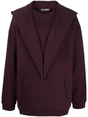 Raf Simons Deconstructed Cotton Hoodie