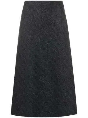 MAISON MARGIELA Herringbone A-line Skirt