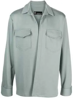 STYLAND X Notrainproof Open-front Cotton Shirt Jacket