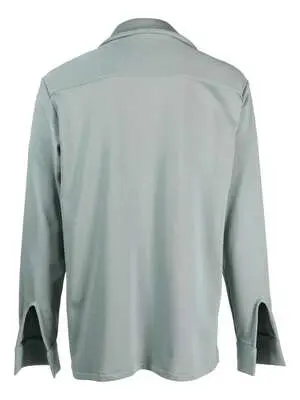 STYLAND X Notrainproof Open-front Cotton Shirt Jacket