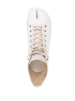 MAISON MARGIELA Tabi High-top Sneakers - White