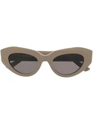 Balenciaga Dynasty D-frame Sunglasses - Brown