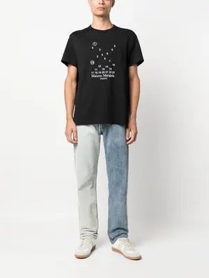MAISON MARGIELA Numeric Logo T-shirt