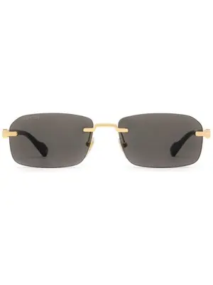 Gucci Rimless Sunglasses - Black