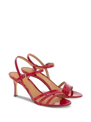 FERRAGAMO High-shine Finish 70mm Sandals