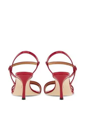 FERRAGAMO High-shine Finish 70mm Sandals