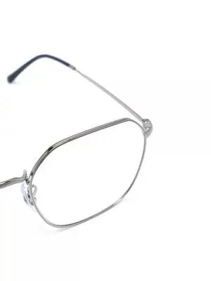 Ray-ban Jim Round-frame Glasses - Grey