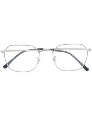 Ray-ban Jim Round-frame Glasses - Silver