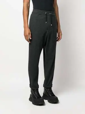 Balmain Low-crotch Drawstring-waist Trousers