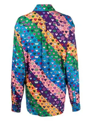 ALESSANDRO ENRIQUEZ Heart-print Shirt