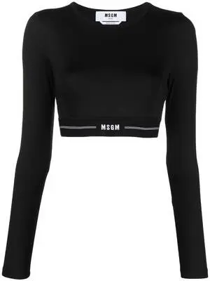 Msgm Long Sleeve Performance Tops For Women