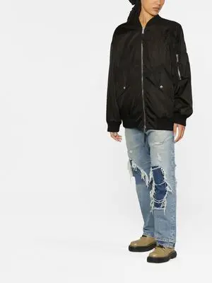 Dsquared2 Embroidered Logo Bomber Jacket