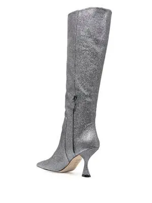 STUART WEITZMAN Crystal-embellished Boots