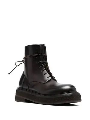 Marsèll Zuccone Leather Combat Boots