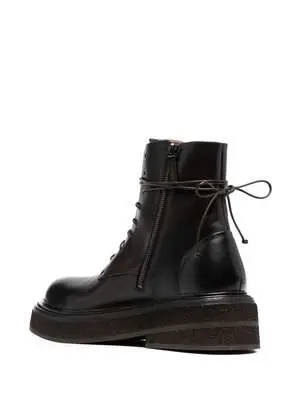 Marsèll Zuccone Leather Combat Boots