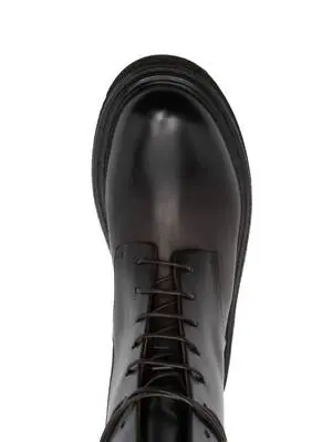 Marsèll Zuccone Leather Combat Boots