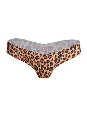 Commando Classic Leopard Thong Panty - Classic Cougar