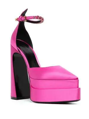 Versace Satin Pumps