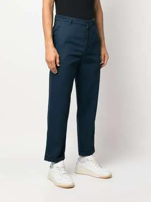 Kenzo Logo Patch Straight Leg Trousers