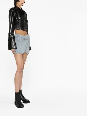 Coperni Denim Wrap Mini Skirt